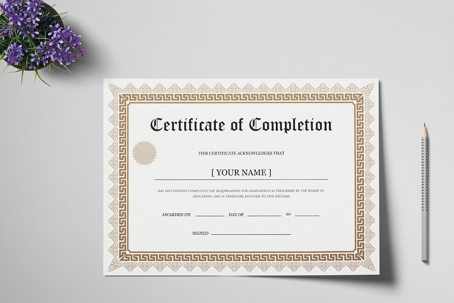 How To Create A Certificate Of Completion EdWize